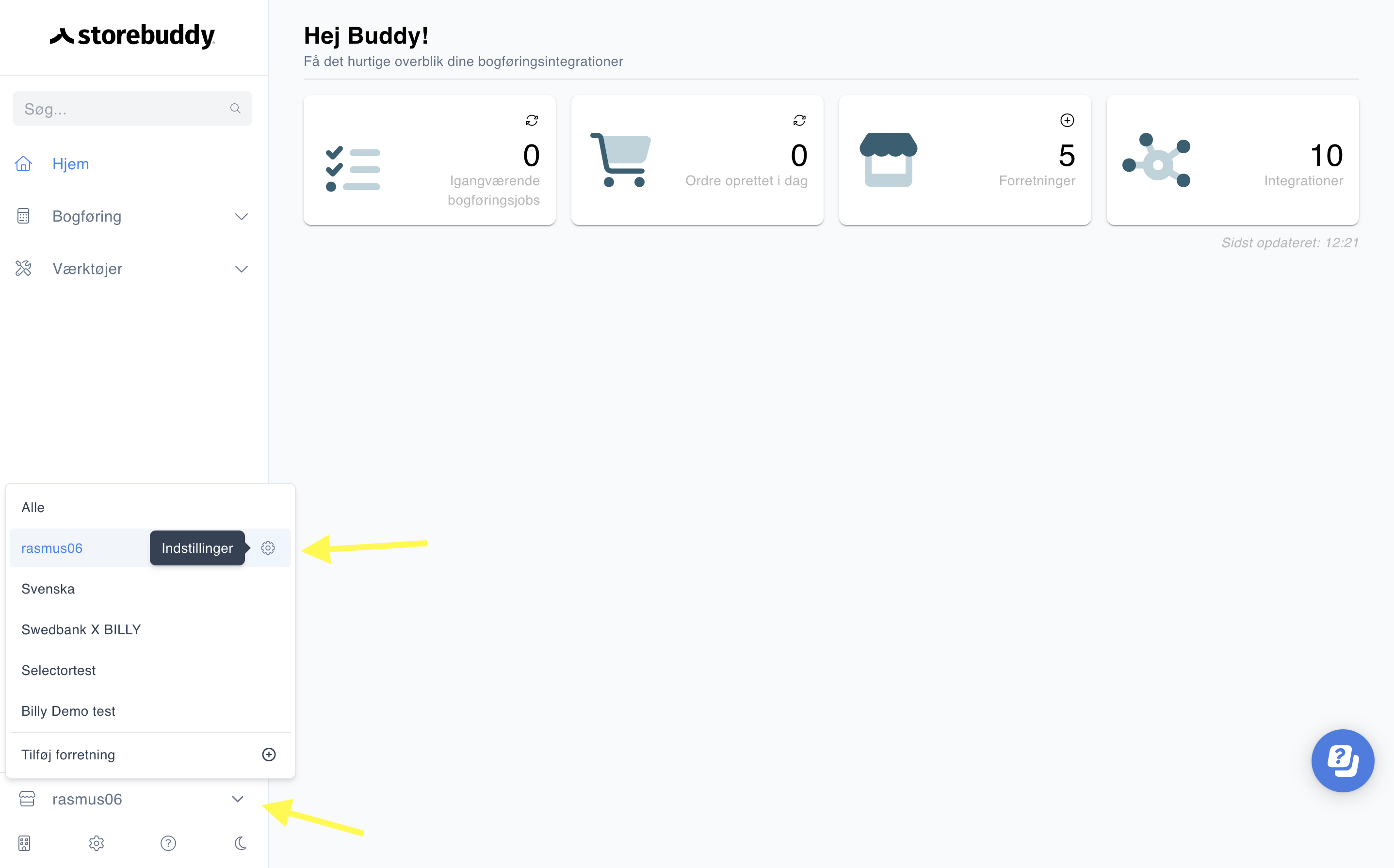 Integration til Nets Easy